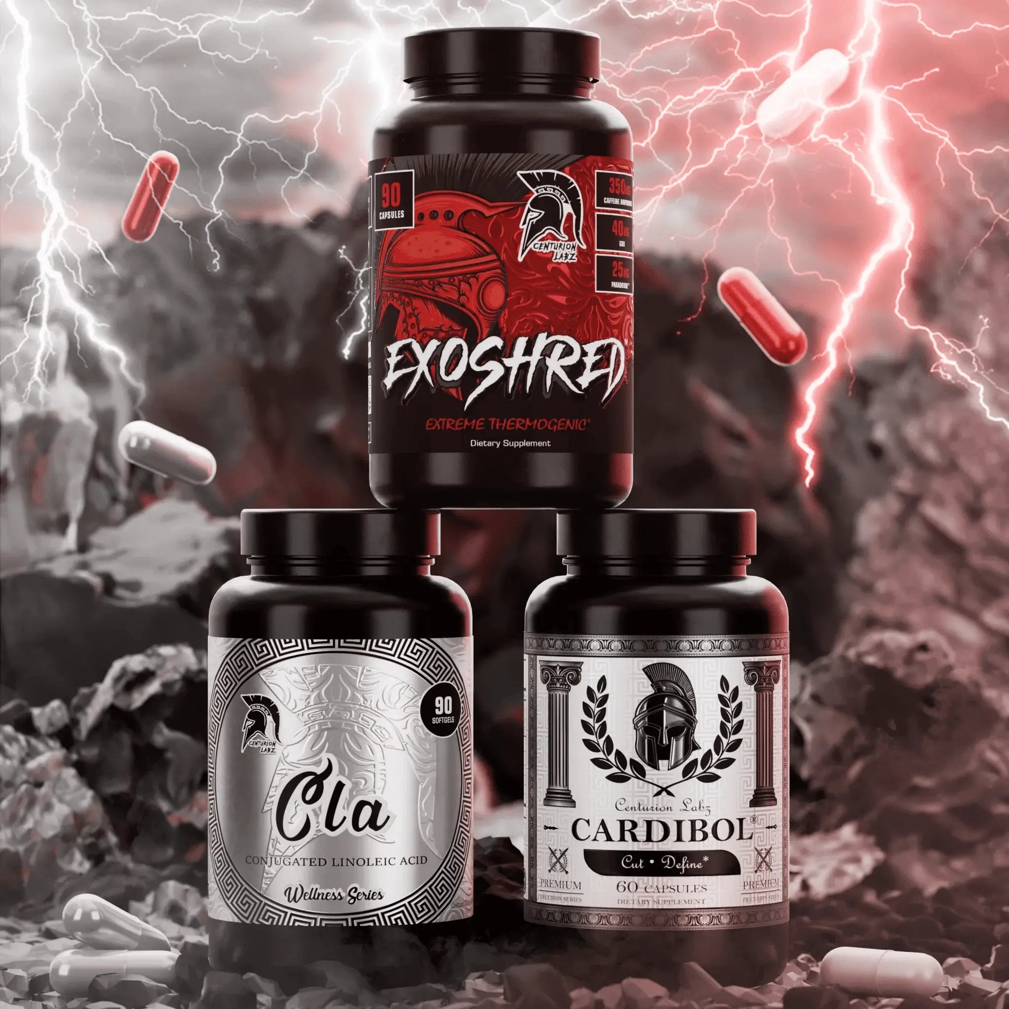 OPERATION SHREDLINE: EXOSHRED, CARDIBOL, & CLA – CENTURION LABZ